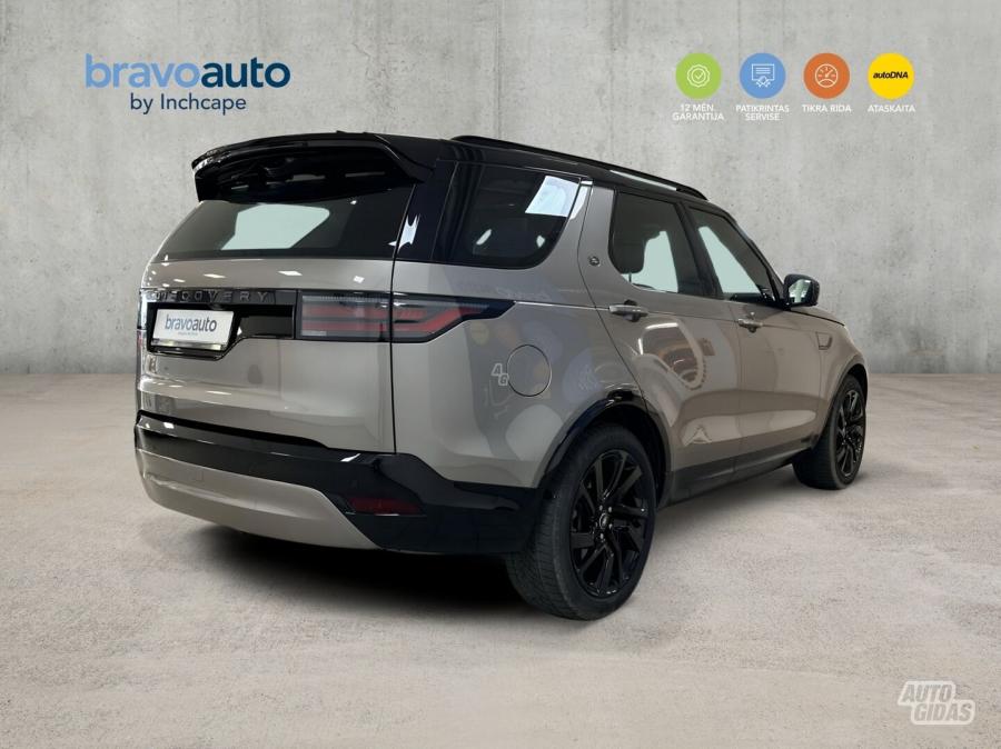 Brown Land Rover Discovery 2025 in Vilnius, with an engine capacity of 3.00 L and mileage of 15 thousand km for 69000 €, photo 6 on AUTOMOTO.COM.LV