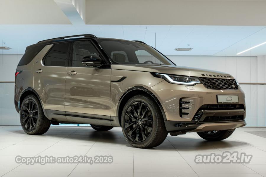 Brūns Land Rover Discovery 2026 Tallina, ar dzinēja tilpumu 3.00 L un nobraukumu 0 tūkst. km par 94600 €, foto 1 vietnē AUTOMOTO.COM.LV