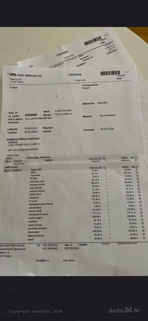 Ленд Ровер Дискавери 2011 в Таллин, объемом двигателя 3.00 л и пробегом 378 тыс. км за 8200 €, фото 9 на AUTOMOTO.COM.LV