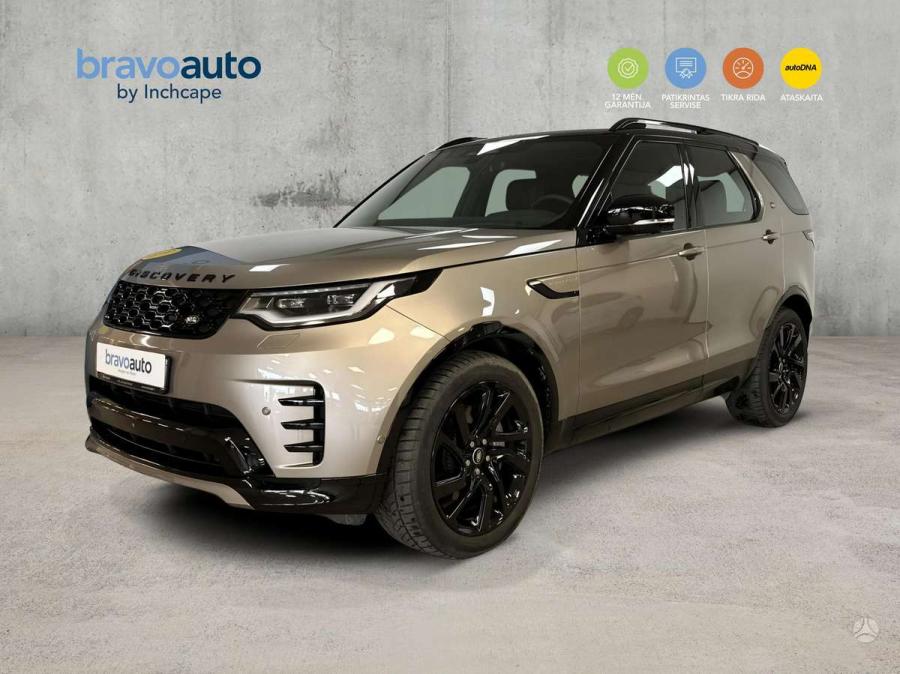 Land Rover Discovery 2025 Viļņa, ar dzinēja tilpumu 3.00 L un nobraukumu 18 tūkst. km par 64000 €, foto 1 vietnē AUTOMOTO.COM.LV
