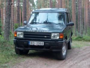 Zaļš Land Rover Discovery 1997 Jelgava, ar dzinēja tilpumu 2.50 L un nobraukumu 251 tūkst. km par 3900 €, foto  vietnē AUTOMOTO.COM.LV