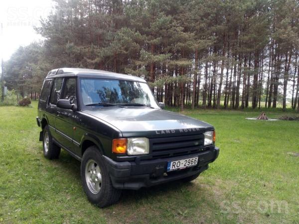 Zaļš Land Rover Discovery 1997 Jelgava, ar dzinēja tilpumu 2.50 L un nobraukumu 251 tūkst. km par 3900 €, foto 4 vietnē AUTOMOTO.COM.LV
