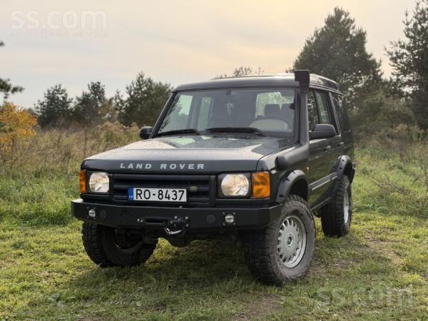 Ленд Ровер Дискавери 1999 в Рига на AUTOMOTO.COM.LV Зеленый Ленд Ровер Дискавери 1999 в Рига, объемом двигателя 2.50 л и пробегом 265 тыс. км за 6700 €, фото 1 на AUTOMOTO.COM.LV