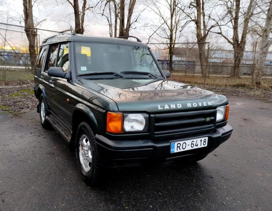 Zaļš Land Rover Discovery 2000 Rīga, ar dzinēja tilpumu 2.50 L un nobraukumu 378 tūkst. km par 2700 €, foto 1 vietnē AUTOMOTO.COM.LV