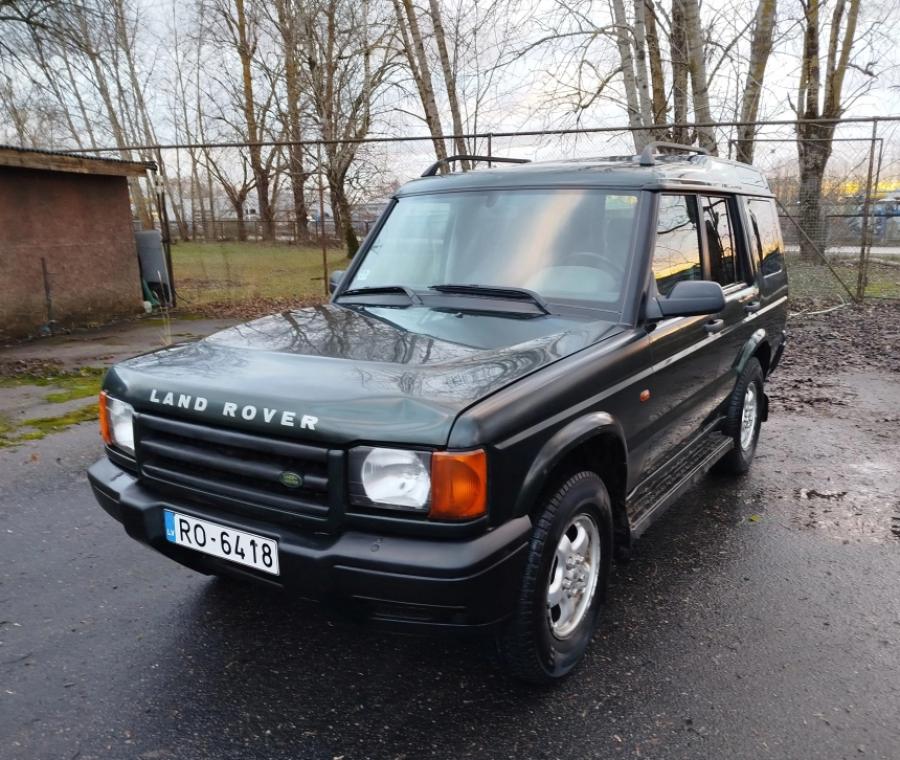 Zaļš Land Rover Discovery 2000 Rīga, ar dzinēja tilpumu 2.50 L un nobraukumu 378 tūkst. km par 2700 €, foto 12 vietnē AUTOMOTO.COM.LV