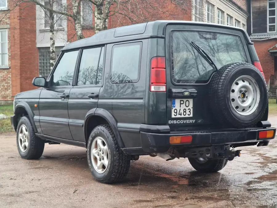 Zaļš Land Rover Discovery 2000 Grobiņa, ar dzinēja tilpumu 2.50 L un nobraukumu 283 tūkst. km par 3250 €, foto 5 vietnē AUTOMOTO.COM.LV
