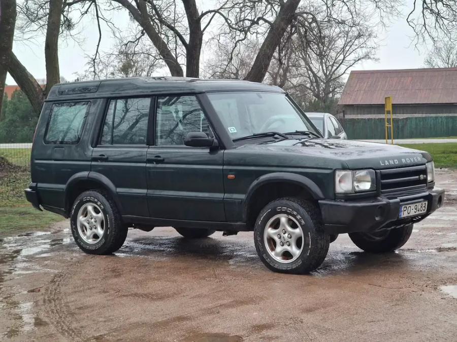 Zaļš Land Rover Discovery 2000 Grobiņa, ar dzinēja tilpumu 2.50 L un nobraukumu 283 tūkst. km par 3250 €, foto 7 vietnē AUTOMOTO.COM.LV