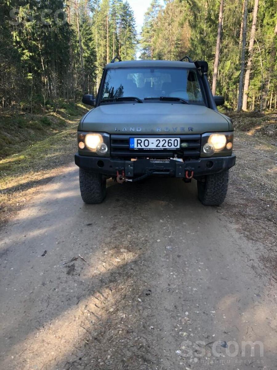 Zaļš Land Rover Discovery 2003 Ogre, ar dzinēja tilpumu 2.50 L un nobraukumu 227 tūkst. km par 8990 €, foto 7 vietnē AUTOMOTO.COM.LV