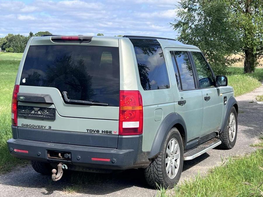 Zaļš Land Rover Discovery 2005 Viļņa, ar dzinēja tilpumu 2.72 L un nobraukumu 350 tūkst. km par 2300 €, foto 4 vietnē AUTOMOTO.COM.LV