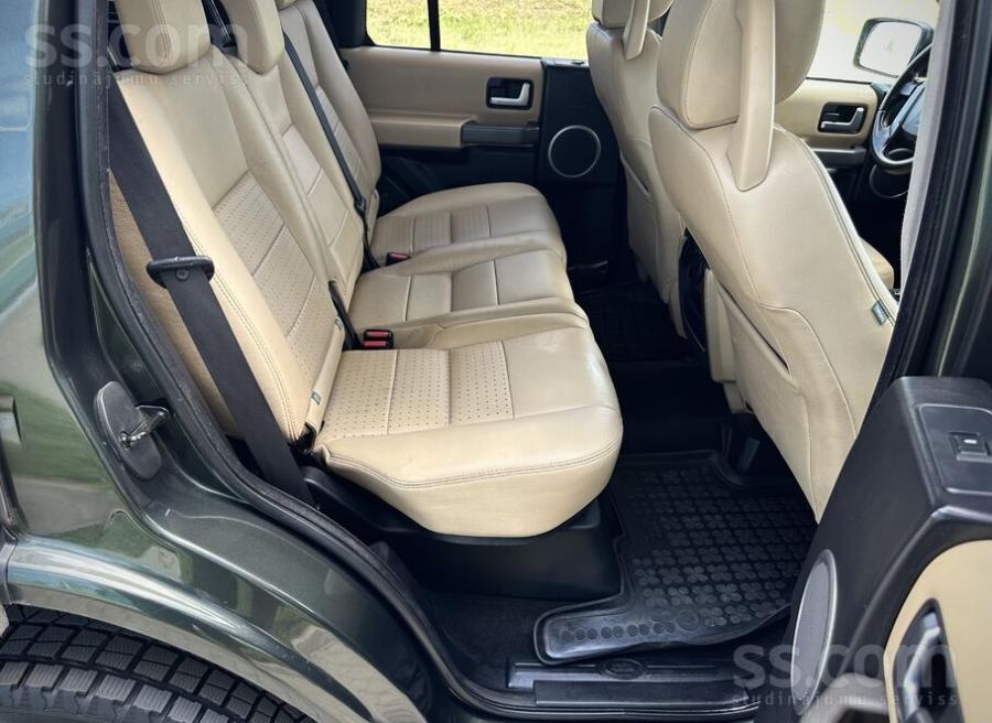 Zaļš Land Rover Discovery 2006 Rēzekne, ar dzinēja tilpumu 2.70 L un nobraukumu 298 tūkst. km par 4700 €, foto 13 vietnē AUTOMOTO.COM.LV