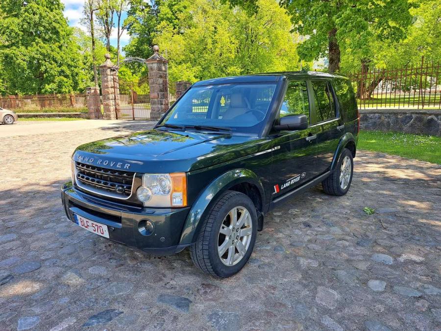 Green Land Rover Discovery 2008 in Rokiskis, with an engine capacity of 2.70 L and mileage of 308 thousand km for 3990 €, photo 1 on AUTOMOTO.COM.LV