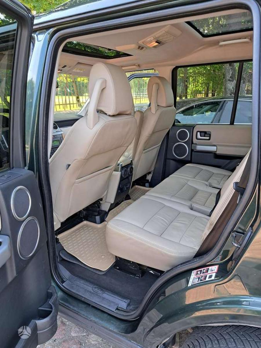 Green Land Rover Discovery 2008 in Rokiskis, with an engine capacity of 2.70 L and mileage of 308 thousand km for 3990 €, photo 12 on AUTOMOTO.COM.LV