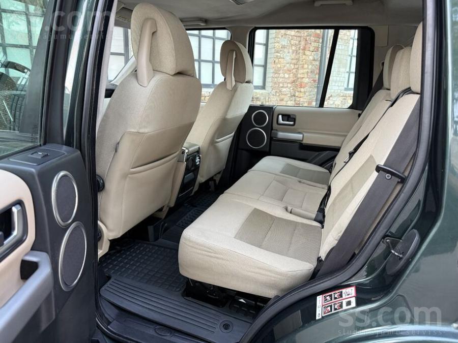 Zaļš Land Rover Discovery 2010 Rīga, ar dzinēja tilpumu 2.70 L un nobraukumu 265 tūkst. km par 7480 €, foto 12 vietnē AUTOMOTO.COM.LV