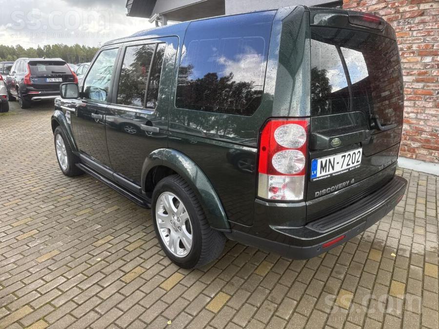 Zaļš Land Rover Discovery 2010 Talsi, ar dzinēja tilpumu 3.00 L un nobraukumu 322 tūkst. km par 7995 €, foto 7 vietnē AUTOMOTO.COM.LV