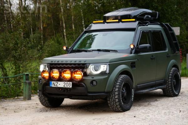 Zaļš Land Rover Discovery 2011 Rīga, ar dzinēja tilpumu 3.00 L un nobraukumu 265 tūkst. km par 21900 €, foto 1 vietnē AUTOMOTO.COM.LV