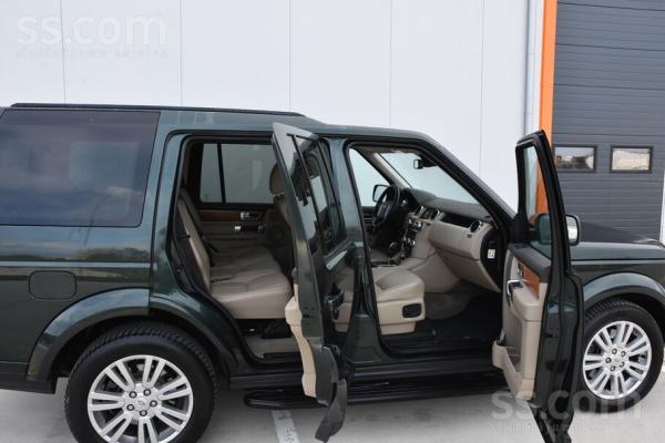 Zaļš Land Rover Discovery 2011 Rīga, ar dzinēja tilpumu 3.00 L un nobraukumu 285 tūkst. km par 9900 €, foto 6 vietnē AUTOMOTO.COM.LV