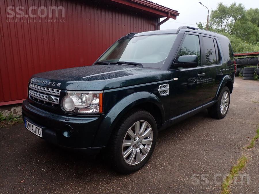 Zaļš Land Rover Discovery 2012 Liepāja, ar dzinēja tilpumu 3.00 L un nobraukumu 353 tūkst. km par 10850 €, foto 5 vietnē AUTOMOTO.COM.LV