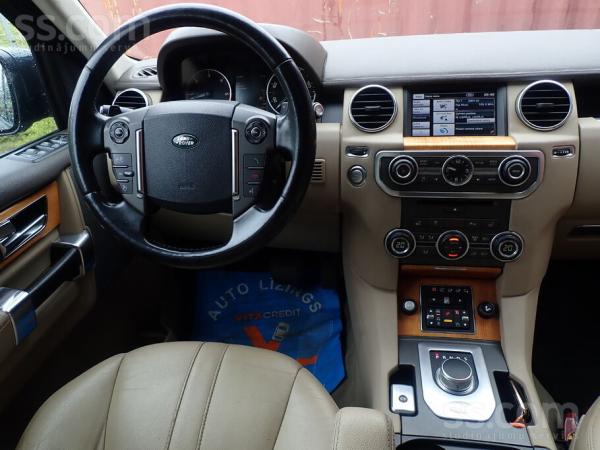 Zaļš Land Rover Discovery 2012 Liepāja, ar dzinēja tilpumu 3.00 L un nobraukumu 353 tūkst. km par 10850 €, foto 9 vietnē AUTOMOTO.COM.LV