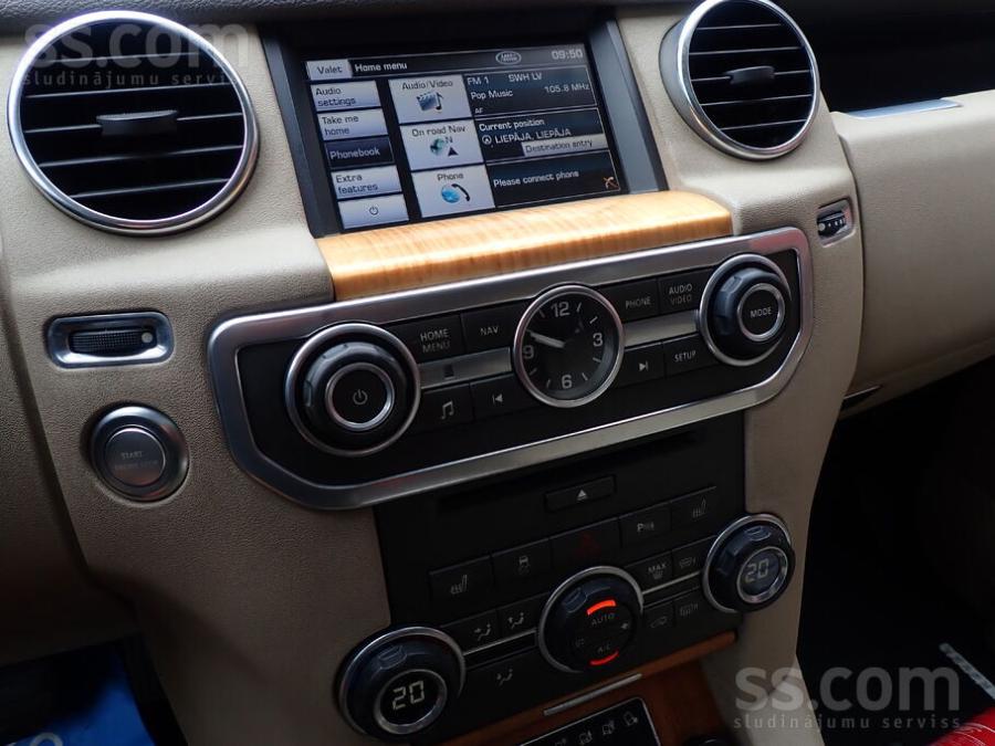 Zaļš Land Rover Discovery 2012 Liepāja, ar dzinēja tilpumu 3.00 L un nobraukumu 353 tūkst. km par 10850 €, foto 13 vietnē AUTOMOTO.COM.LV