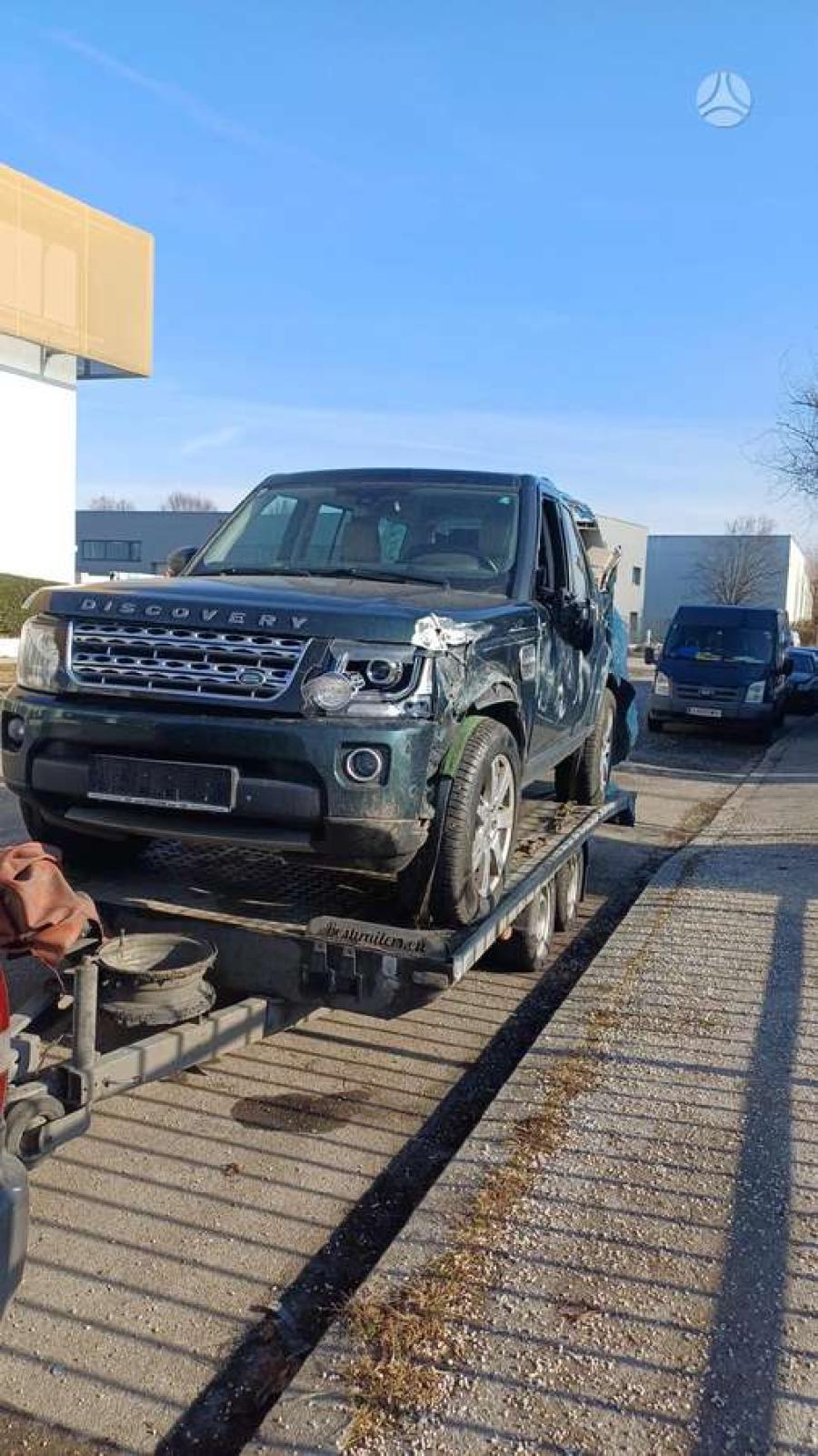 Zaļš Land Rover Discovery 2014 Anykščiai, ar dzinēja tilpumu 2.99 L un nobraukumu 135 tūkst. km par 5300 €, foto 2 vietnē AUTOMOTO.COM.LV
