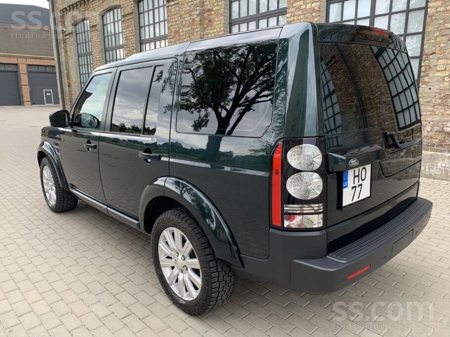 Zaļš Land Rover Discovery 2014 Rīga, ar dzinēja tilpumu 3.00 L un nobraukumu 172 tūkst. km par 13300 €, foto 3 vietnē AUTOMOTO.COM.LV