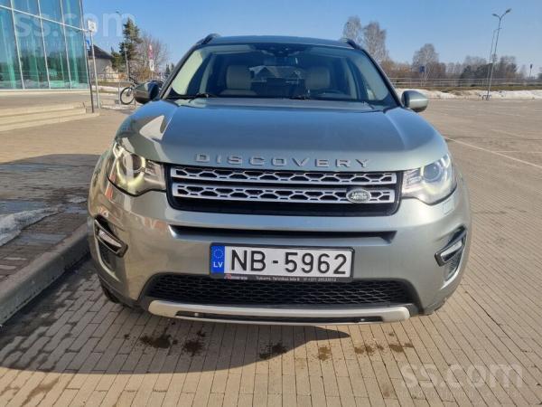 Zaļš Land Rover Discovery 2016 Ludza, ar dzinēja tilpumu 2.00 L un nobraukumu 230 tūkst. km par 10600 €, foto 2 vietnē AUTOMOTO.COM.LV