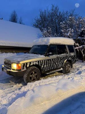 Grey Land Rover Discovery 2002 in Svencionys, with an engine capacity of 2.50 L and mileage of 260 thousand km for 3400 €, photo  on AUTOMOTO.COM.LV