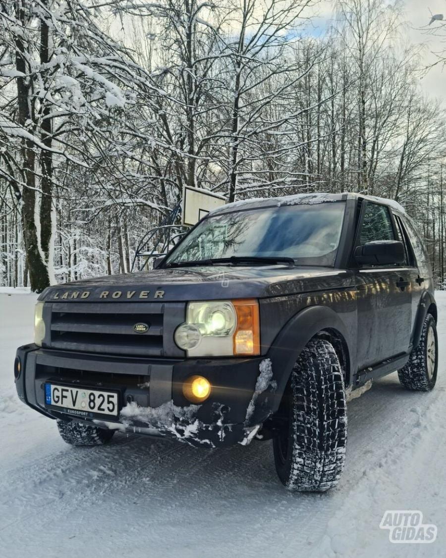 Pelēks Land Rover Discovery 2005 Klaipėda, ar dzinēja tilpumu 2.70 L un nobraukumu 343 tūkst. km par 3400 €, foto 1 vietnē AUTOMOTO.COM.LV