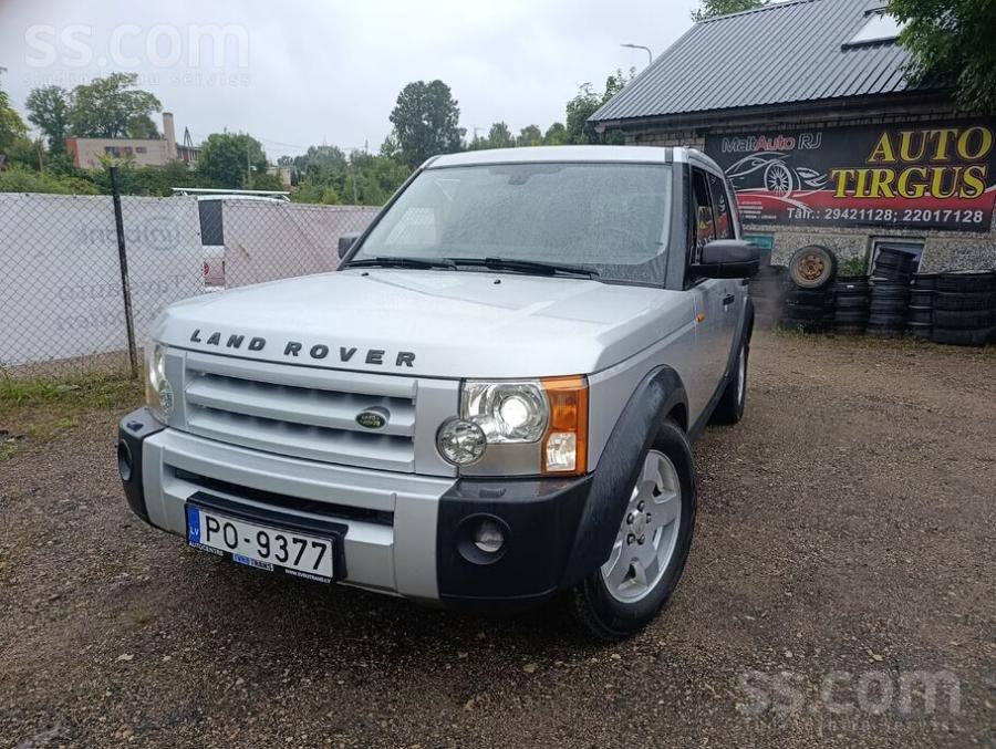 Grey Land Rover Discovery 2005 in Rezekne, with an engine capacity of 2.70 L and mileage of 343 thousand km for 3850 €, photo 1 on AUTOMOTO.COM.LV