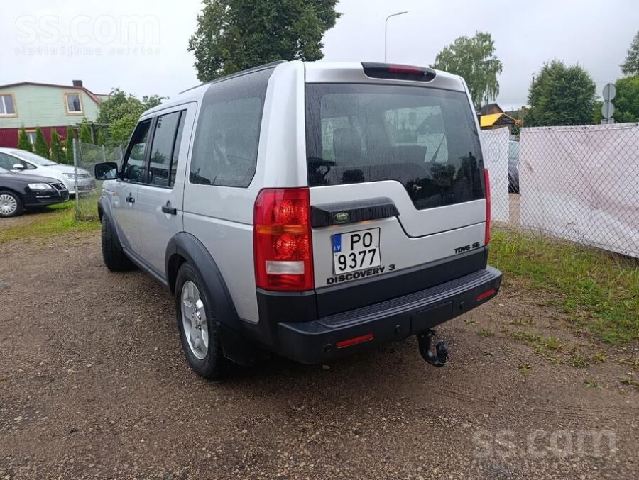 Grey Land Rover Discovery 2005 in Rezekne, with an engine capacity of 2.70 L and mileage of 343 thousand km for 3850 €, photo 7 on AUTOMOTO.COM.LV