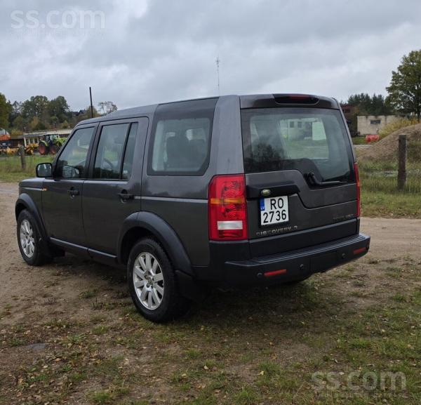 Grey Land Rover Discovery 2005 in Talsi, with an engine capacity of 2.70 L and mileage of 259 thousand km for 4100 €, photo 7 on AUTOMOTO.COM.LV
