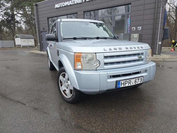 Grey Land Rover Discovery 2007 in Utena, with an engine capacity of 2.72 L and mileage of 257 thousand km for 3100 €, photo 2 on AUTOMOTO.COM.LV