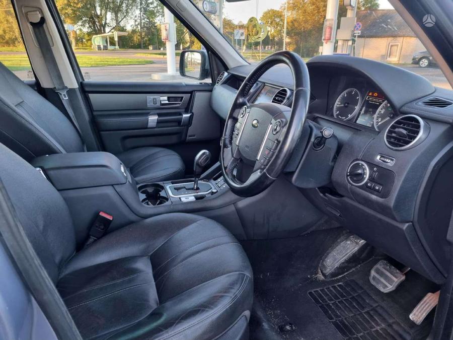 Pelēks Land Rover Discovery 2010 Tauragė, ar dzinēja tilpumu 2.99 L un nobraukumu 170 tūkst. km par 3950 €, foto 10 vietnē AUTOMOTO.COM.LV