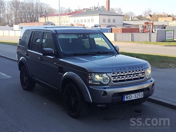 Pelēks Land Rover Discovery 2011 Rīga, ar dzinēja tilpumu 3.00 L un nobraukumu 0 tūkst. km par 7500 €, foto 1 vietnē AUTOMOTO.COM.LV