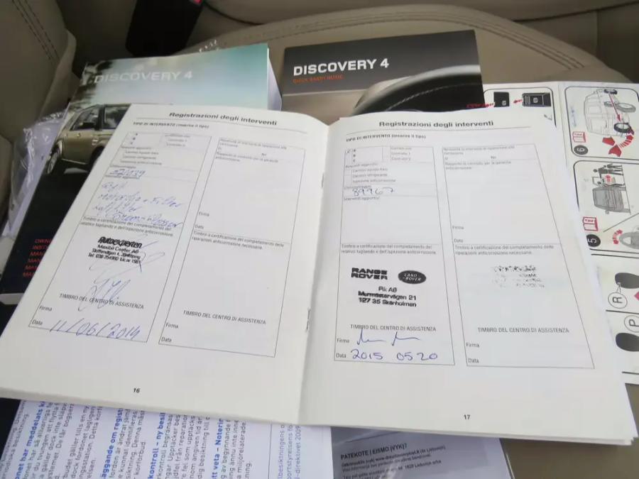 Grey Land Rover Discovery 2012 in Riga, with an engine capacity of 3.00 L and mileage of 190 thousand km for 9750 €, photo 18 on AUTOMOTO.COM.LV