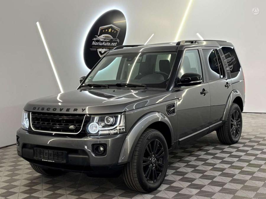 Grey Land Rover Discovery 2015 in Marijampole, with an engine capacity of 2.99 L and mileage of 214 thousand km for 14999 €, photo 7 on AUTOMOTO.COM.LV