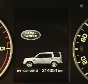 Grey Land Rover Discovery 2015 in Marijampole, with an engine capacity of 2.99 L and mileage of 214 thousand km for 14999 €, photo 19 on AUTOMOTO.COM.LV
