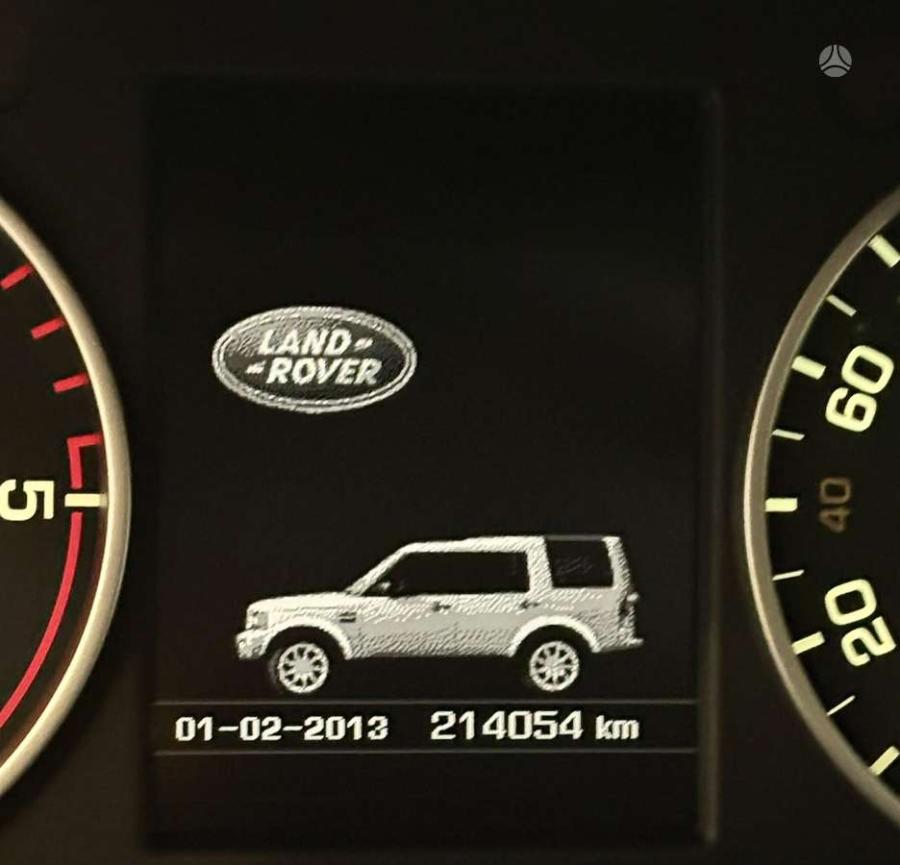 Grey Land Rover Discovery 2015 in Marijampole, with an engine capacity of 2.99 L and mileage of 214 thousand km for 14999 €, photo 19 on AUTOMOTO.COM.LV