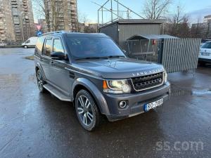 Pelēks Land Rover Discovery 2016 Rīga, ar dzinēja tilpumu 3.00 L un nobraukumu 129 tūkst. km par 22490 €, foto 2 vietnē AUTOMOTO.COM.LV