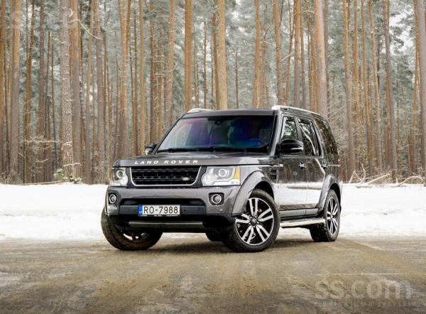 Pelēks Land Rover Discovery 2016 Rīga, ar dzinēja tilpumu 3.00 L un nobraukumu 129 tūkst. km par 22490 €, foto 1 vietnē AUTOMOTO.COM.LV