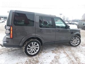 Grey Land Rover Discovery 2016 in Riga, with an engine capacity of 3.00 L and mileage of 167 thousand km for 16900 €, photo 4 on AUTOMOTO.COM.LV