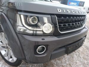 Grey Land Rover Discovery 2016 in Riga, with an engine capacity of 3.00 L and mileage of 167 thousand km for 16900 €, photo 12 on AUTOMOTO.COM.LV