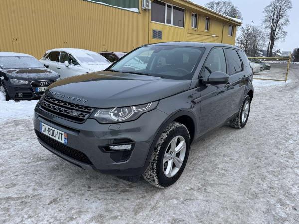 Grey Land Rover Discovery 2016 in Taurage, with an engine capacity of 2.00 L and mileage of 143 thousand km for 9900 €, photo 1 on AUTOMOTO.COM.LV