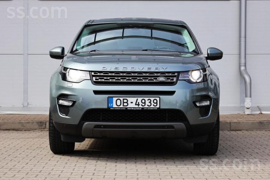 Pelēks Land Rover Discovery 2016 Rīga, ar dzinēja tilpumu 2.00 L un nobraukumu 92 tūkst. km par 12995 €, foto 6 vietnē AUTOMOTO.COM.LV