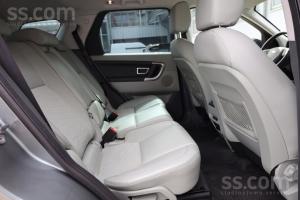 Pelēks Land Rover Discovery 2016 Rīga, ar dzinēja tilpumu 2.00 L un nobraukumu 92 tūkst. km par 12995 €, foto 19 vietnē AUTOMOTO.COM.LV