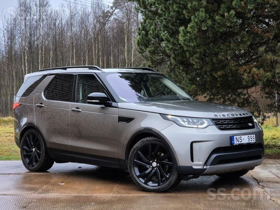 Pelēks Land Rover Discovery 2017 Preiļi, ar dzinēja tilpumu 3.00 L un nobraukumu 220 tūkst. km par 21400 €, foto 2 vietnē AUTOMOTO.COM.LV