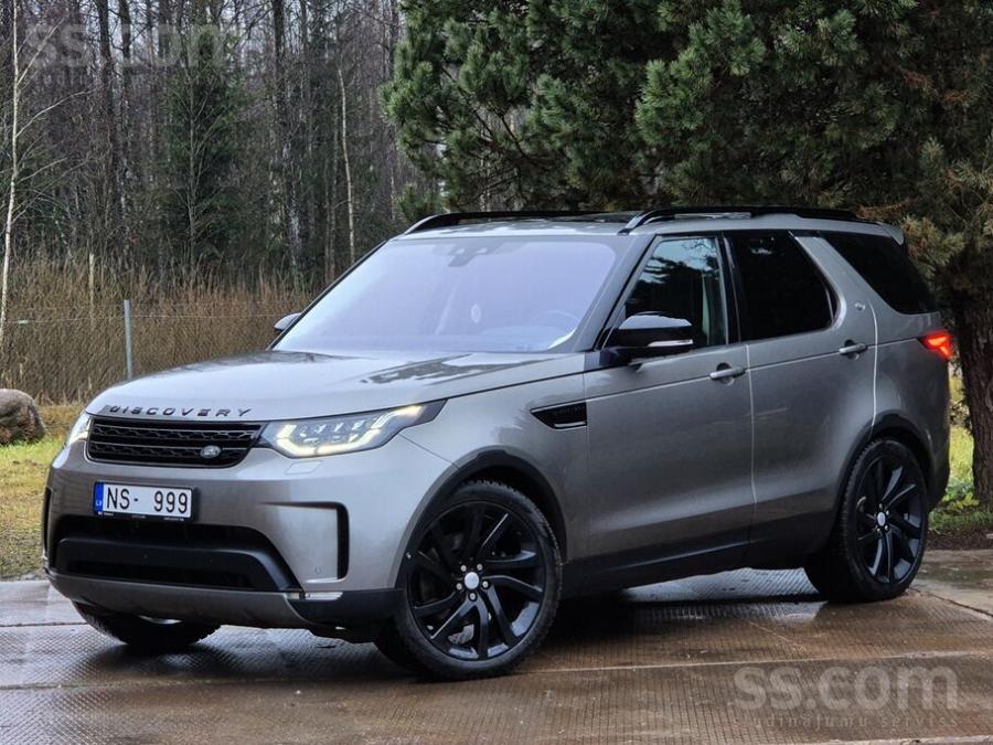 Pelēks Land Rover Discovery 2017 Preiļi, ar dzinēja tilpumu 3.00 L un nobraukumu 220 tūkst. km par 21400 €, foto 3 vietnē AUTOMOTO.COM.LV