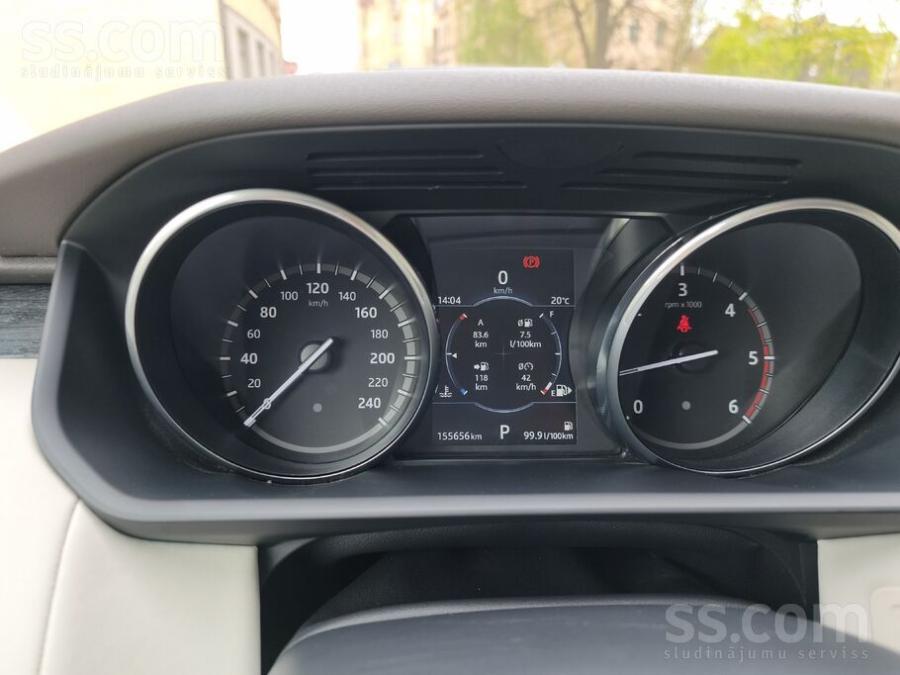 Pelēks Land Rover Discovery 2017 Rīga, ar dzinēja tilpumu 2.00 L un nobraukumu 156 tūkst. km par 18900 €, foto 18 vietnē AUTOMOTO.COM.LV