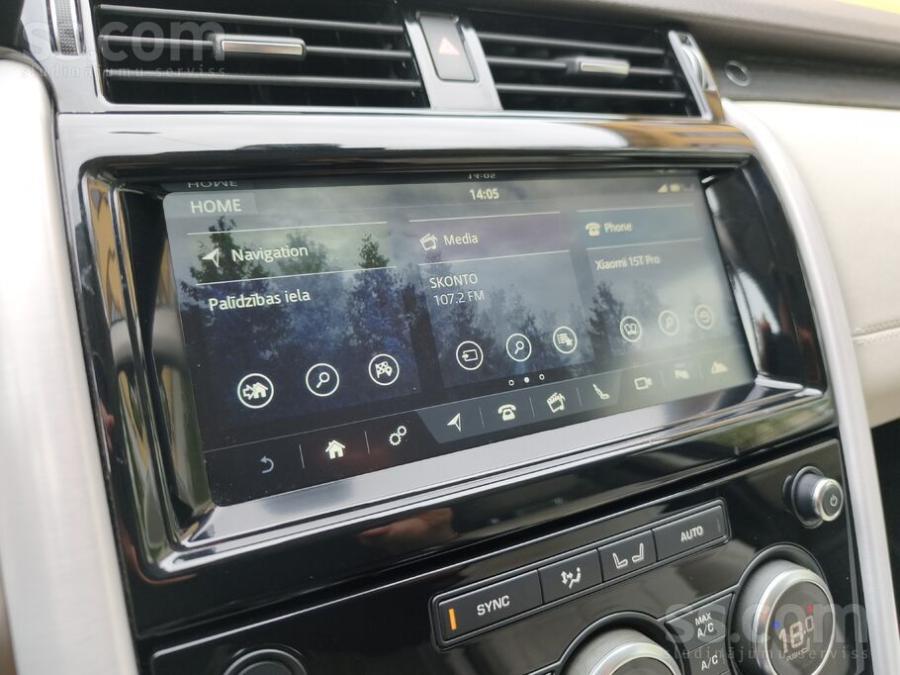 Pelēks Land Rover Discovery 2017 Rīga, ar dzinēja tilpumu 2.00 L un nobraukumu 156 tūkst. km par 18900 €, foto 21 vietnē AUTOMOTO.COM.LV