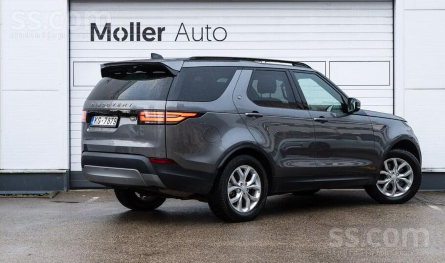 Pelēks Land Rover Discovery 2018 Rīga, ar dzinēja tilpumu 3.00 L un nobraukumu 126 tūkst. km par 23900 €, foto 4 vietnē AUTOMOTO.COM.LV